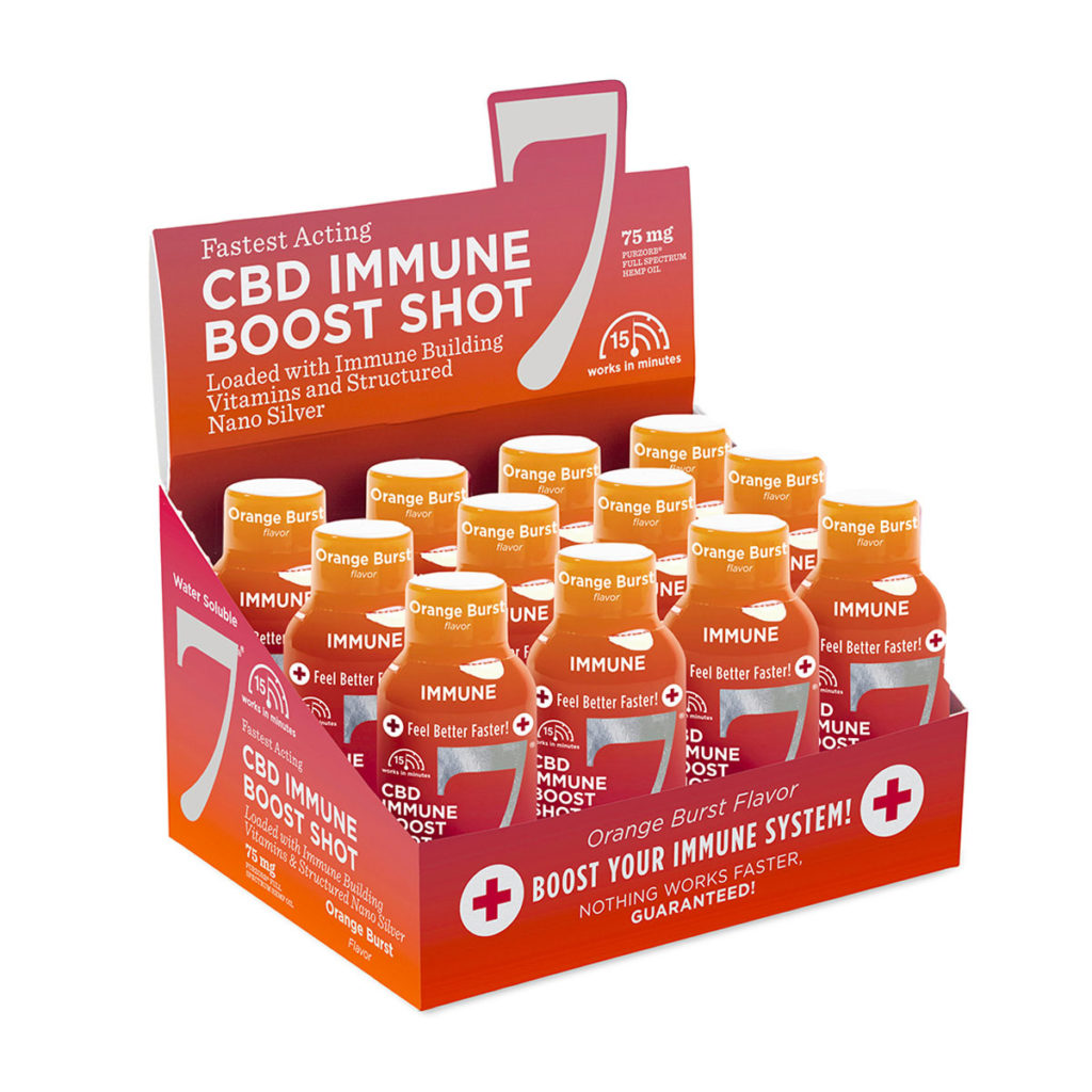 7 CBD Immune Boost Shot | Pur 7 CBD